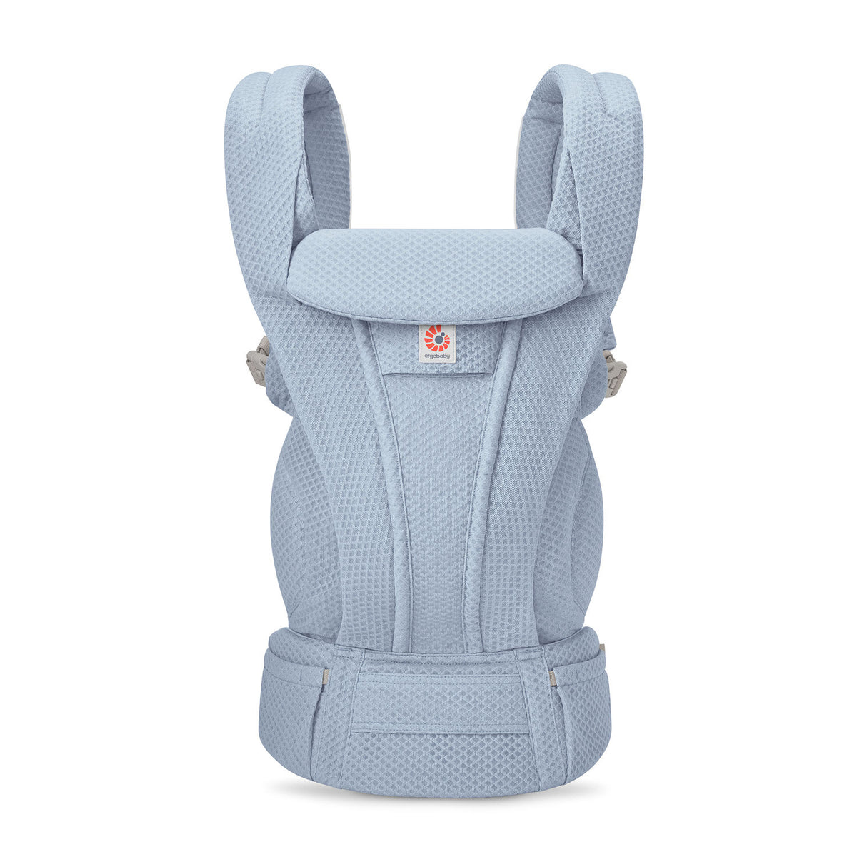Ergobaby Omni Deluxe Mesh Baby Carrier - Serene Blue – Bloom Connect