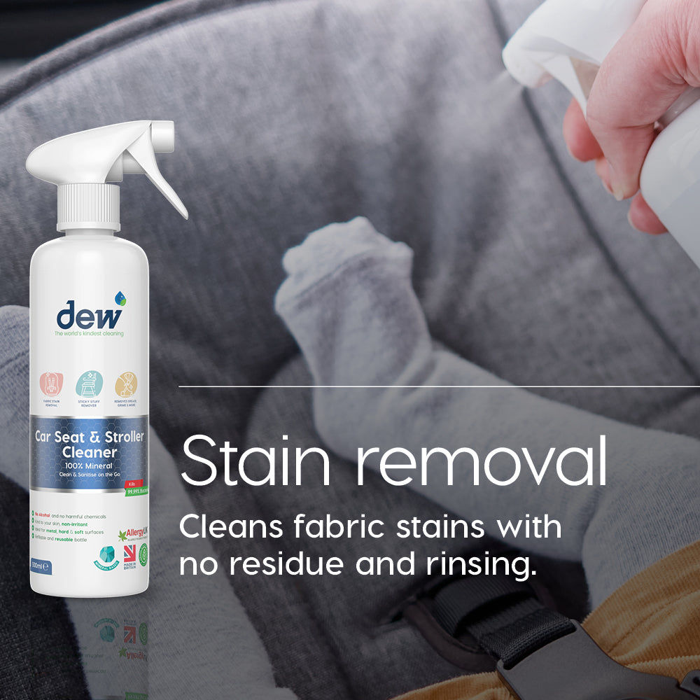Dew Car Seat & Stroller Cleaner 65ml – Bloom Connect